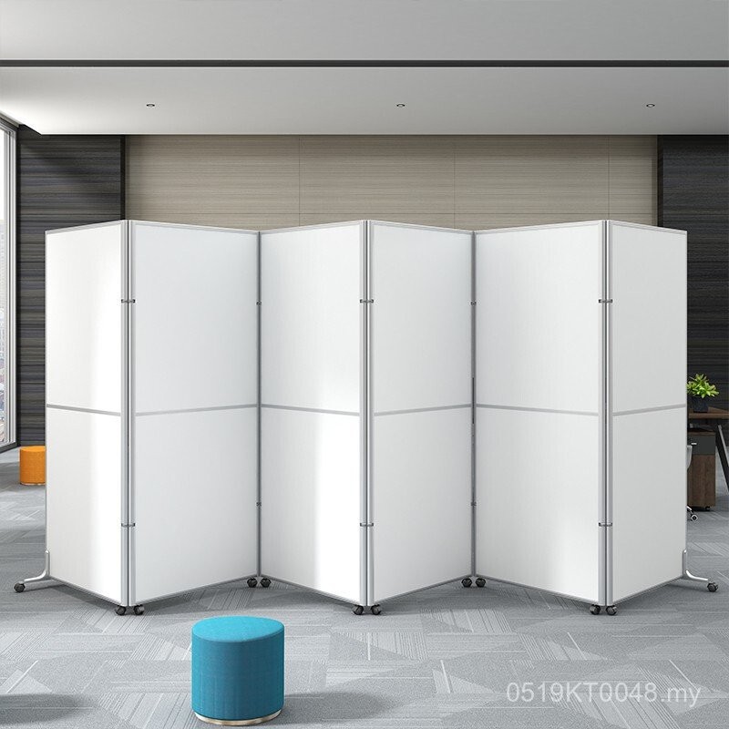 Isolation Partition Wall Office Sliding Door Self-Installed Screen ...