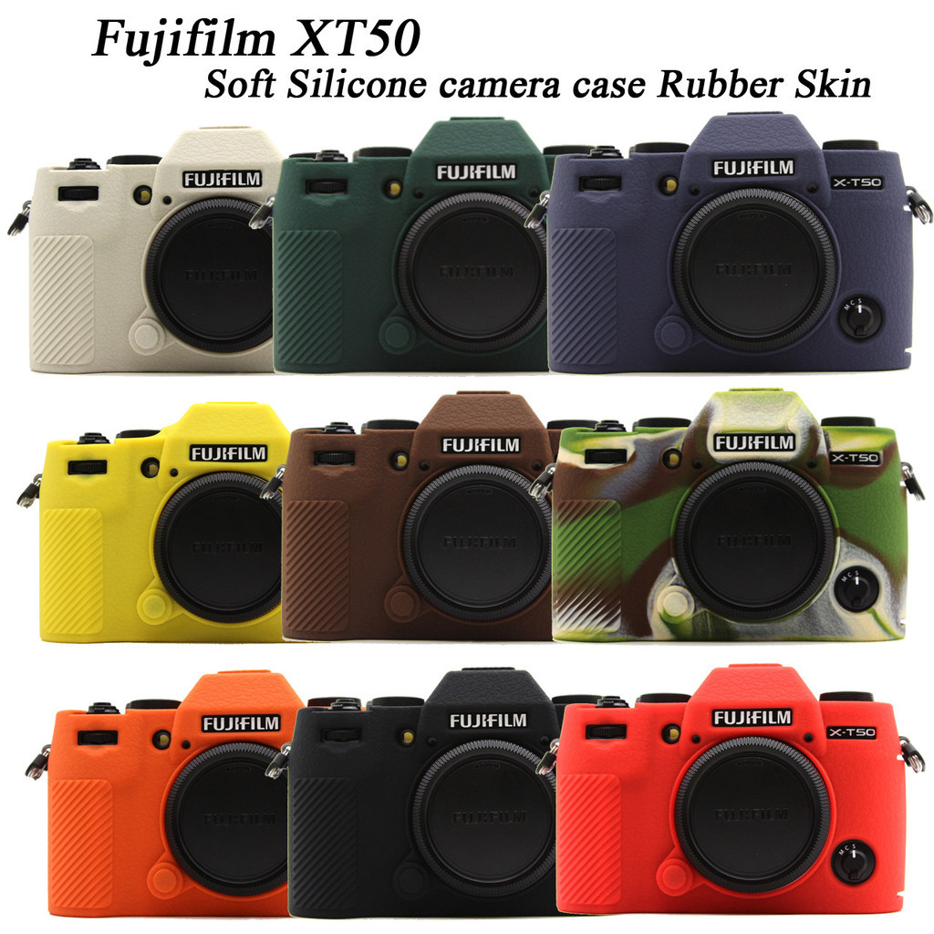 XT50 silicone Camera Case Rubber Skin For Fujifilm XT50 X-T50 | Shopee Malaysia