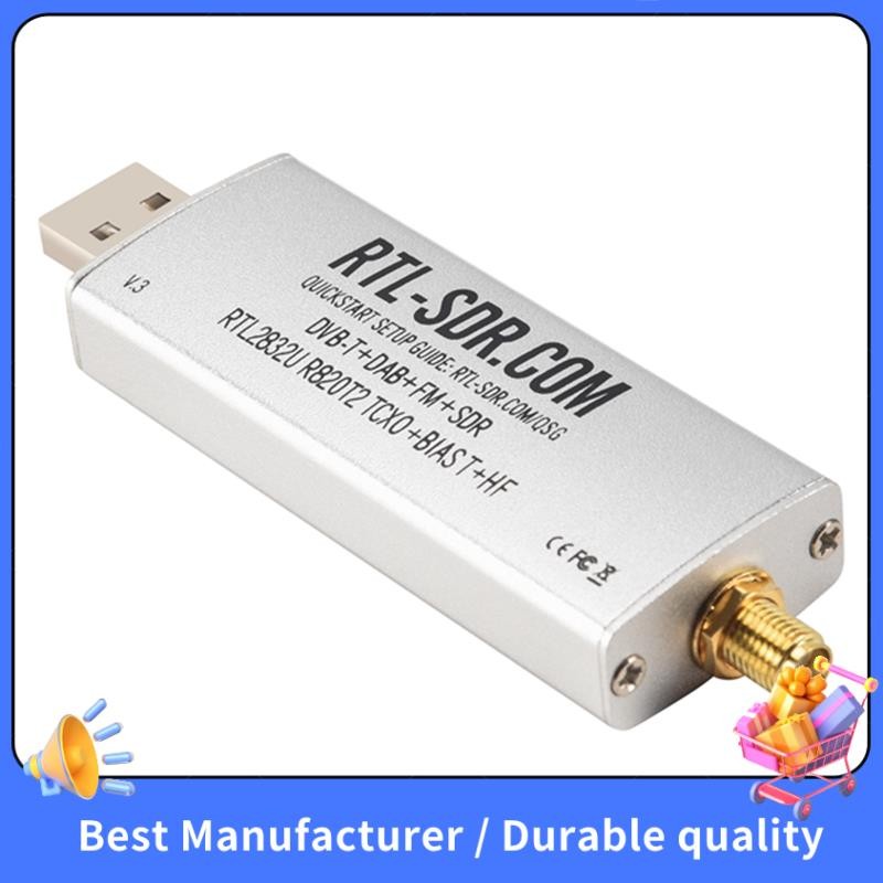 【NEW】RTL SDR V3 R820T2 RTL2832U 1PPM TCXO SMA RTLSDR Communication ...