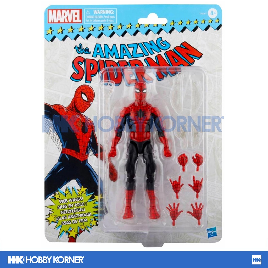 HASBRO G0067 Marvel Legends 6 Inch Scale The Amazing Spider-Man ...