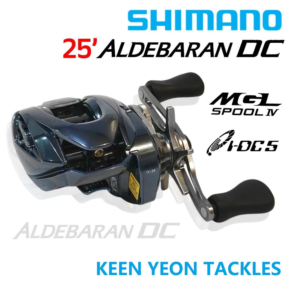 MESIN PANCING SHIMANO 2025' ALDEBARAN DC FISHING REEL ( BAITCASTING ) | Shopee Malaysia