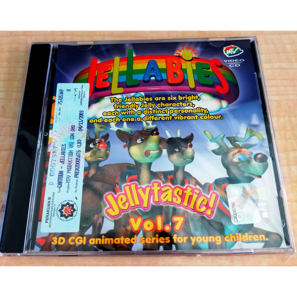 Jellabies Jellytastic Vol.7 VCD 3D CGI Animated Series For Young ...