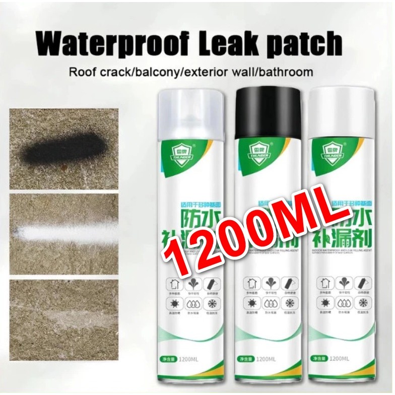 CHEM - Waterproof Spray Rapid Stop Leaking yWater Proof Spra 450ml Bathroom Fast Fix Leak Seal ...
