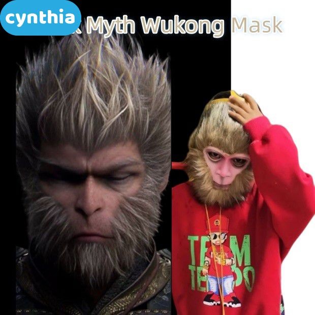 Black Myth Wukong Mask Suitable For Parties Halloween Party Cosplay ...