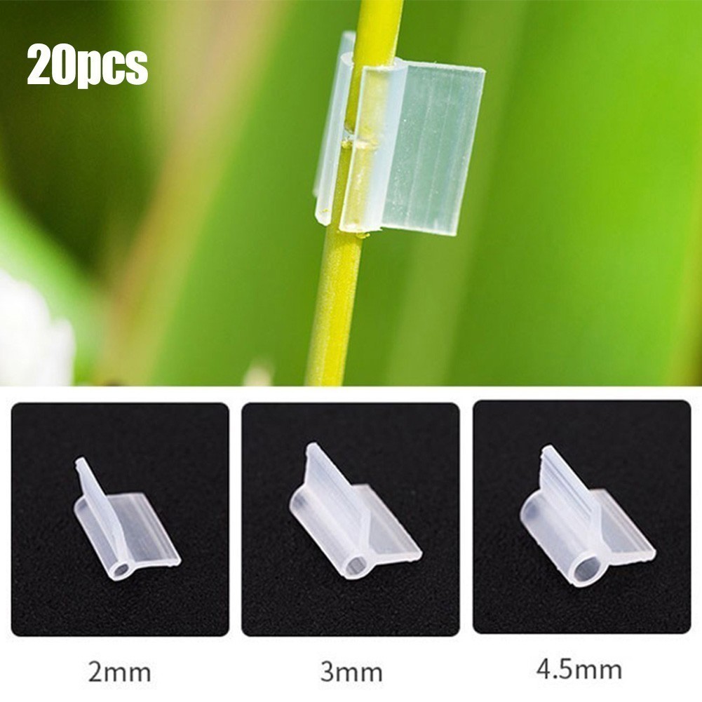 [Super] 20Pcs Agriculture Grafting Clips Flower Plant Vine Branches ...
