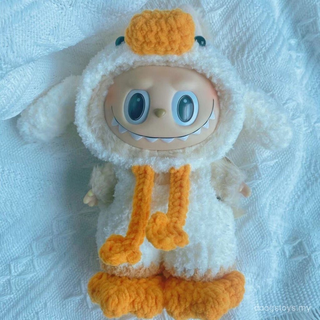 Labubu Handmade Doll Clothes Forest Fairy Tale Vinyl Clothes Knitting ...