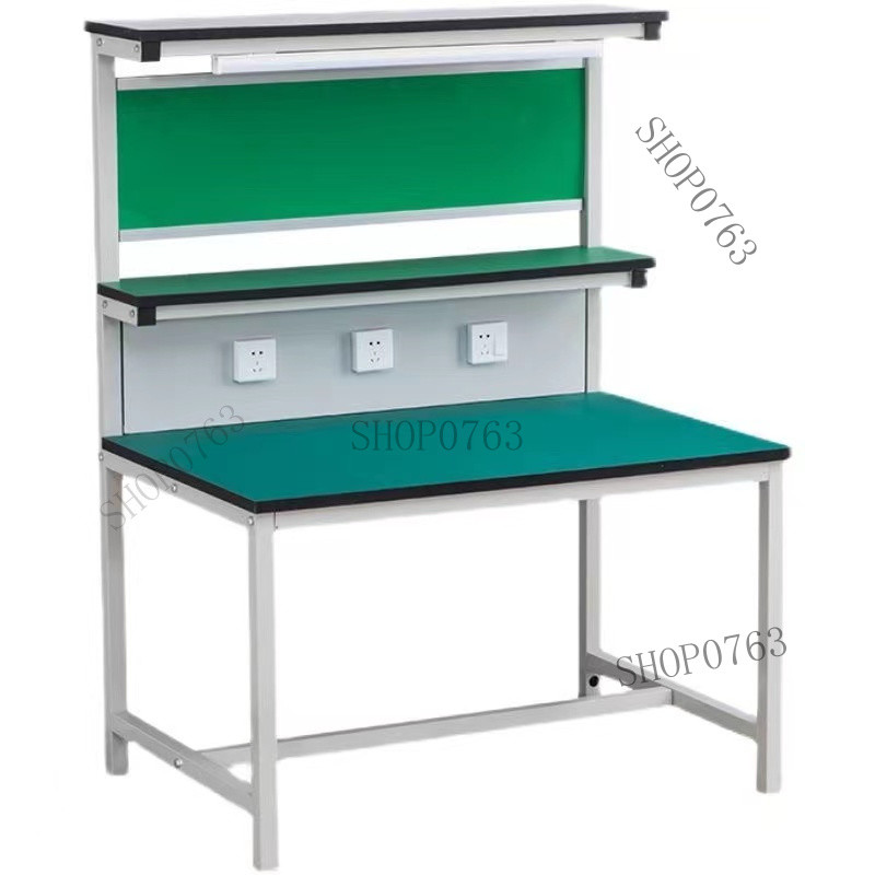 Anti-static 120-180CM three-layer workbench with lamp workshop ...