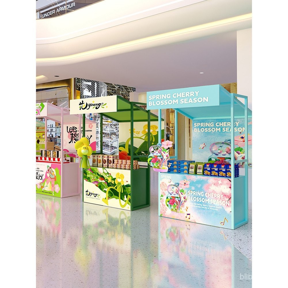 Large Market Stall Rack Spring Festival Food Festival Event Stall Rack ...