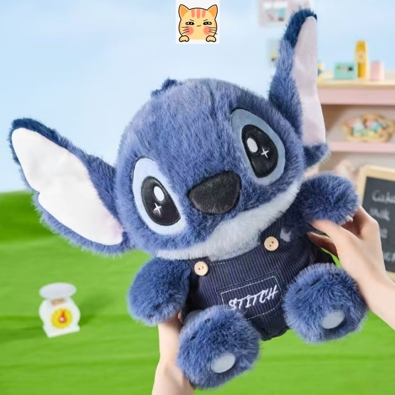 BCT Cute Stitch Plush Toy Lilo&Stitch Plushie Dolls Fun Hat Wearing ...