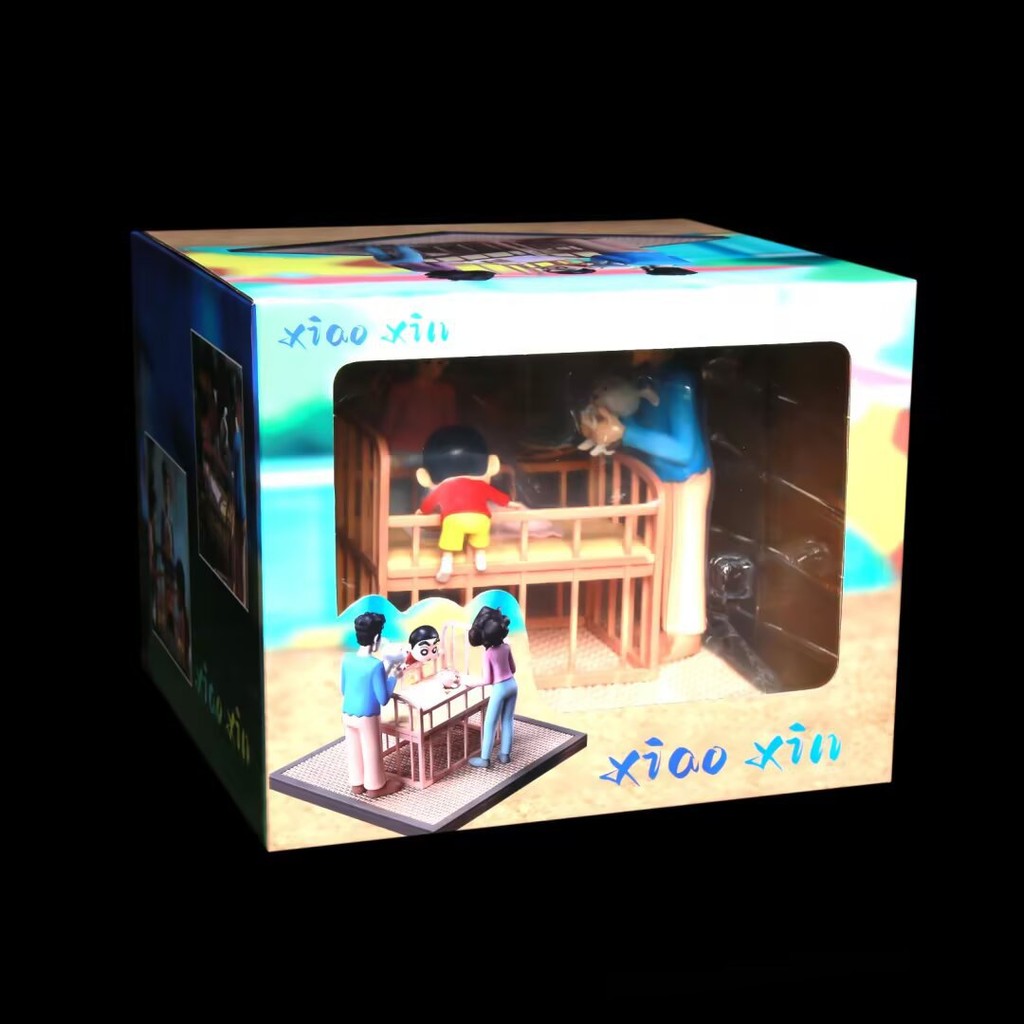 Crayon Shin-chan Shin-chan Family Set Himawari's Birth Boxed Anime ...