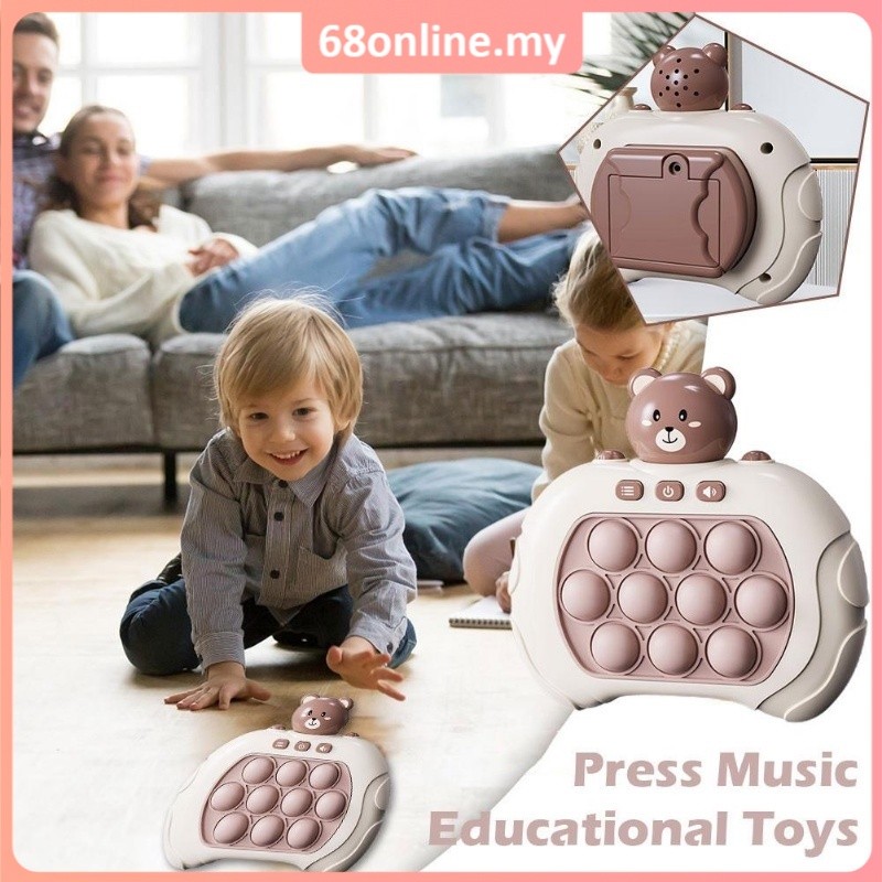 [Johor Seller] Quick Push Game Console Electronic Speed Push Through ...