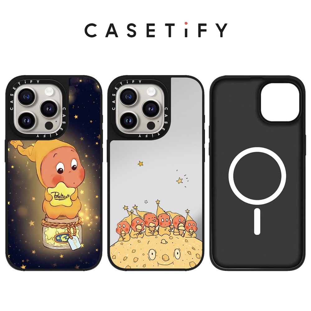 Magnetic Twinkle Moon Stars Mirror Phone Case for IPhone 16 Pro Max 15 ...
