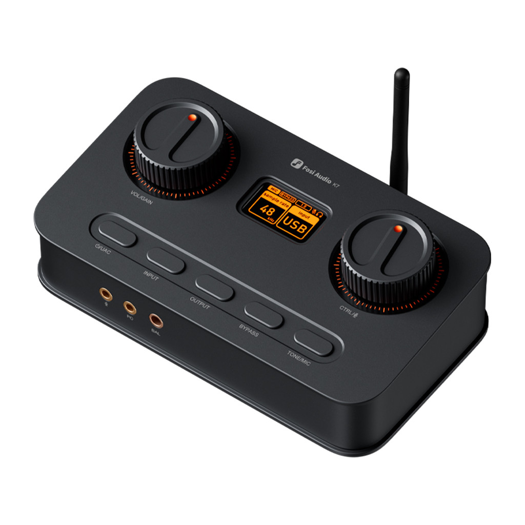 Fosi Audio K7 HiFi DAC & Headphone Amplifier AKM4493ESQ DAC Chip PCM ...