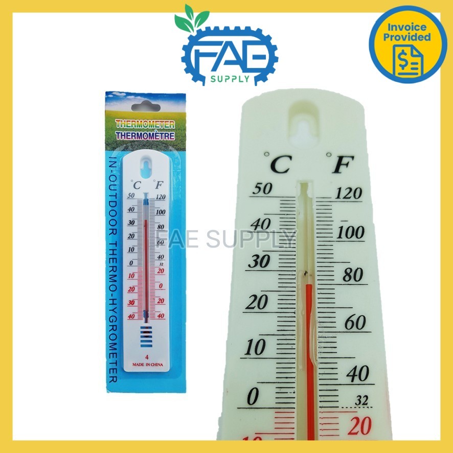 Suhu Termometer Wall Thermometer indoor outdoor education room office ...