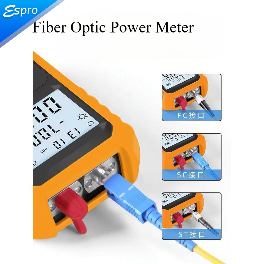 Power meter Fiber optic All in one Handheld Mini Optical Power meter ...