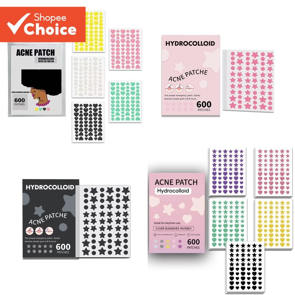 Pimple Patches For Face, Hydrocolloid Acne Patches For Covering Zits ...