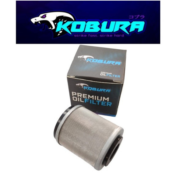 KOBURA OIL FILTER RACING BESI STEEL WASHABLE VESRAH PENAPIS MINYAK ...