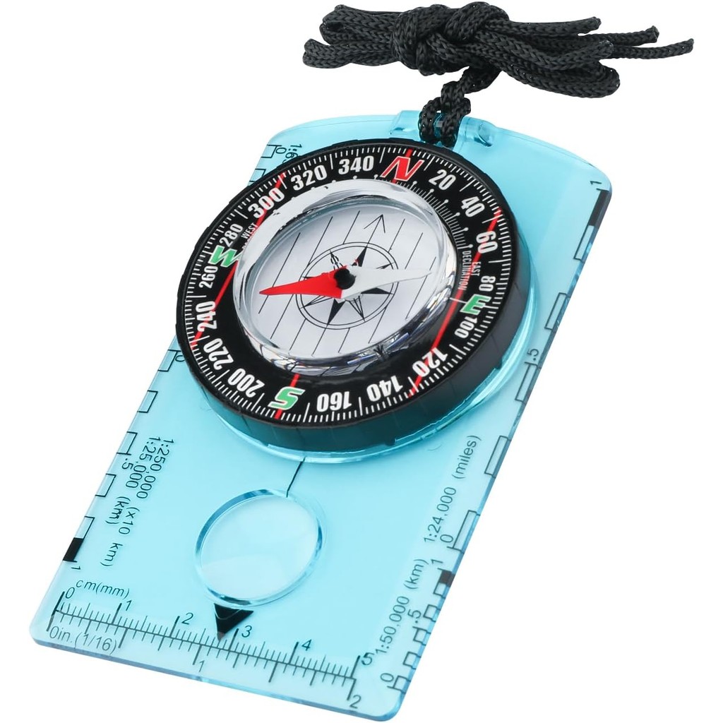 Orienteering Compass, Wilderness Survival Compass for Kids- Magnetic ...