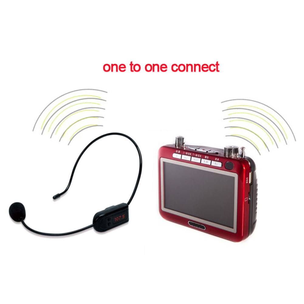 [Verne.my] FM Wireless Microphone Headset Megaphone Digital Tube ...