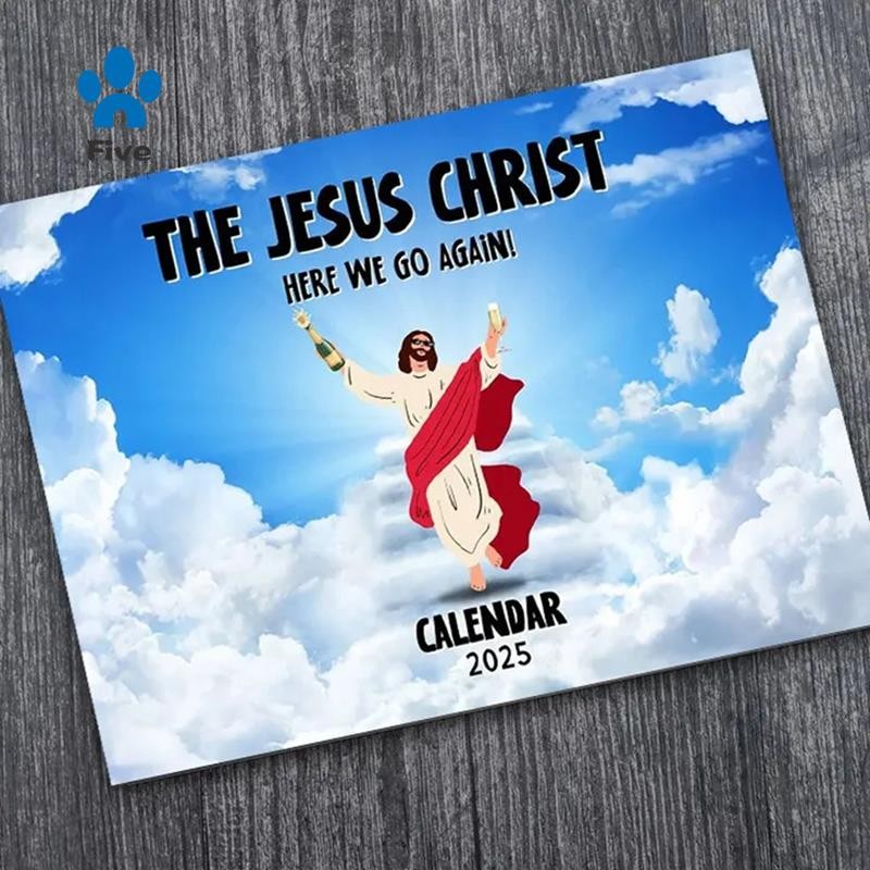 Jesus Christ Calendar 2025 Christian Decorative Wall Calendar Jesus ...