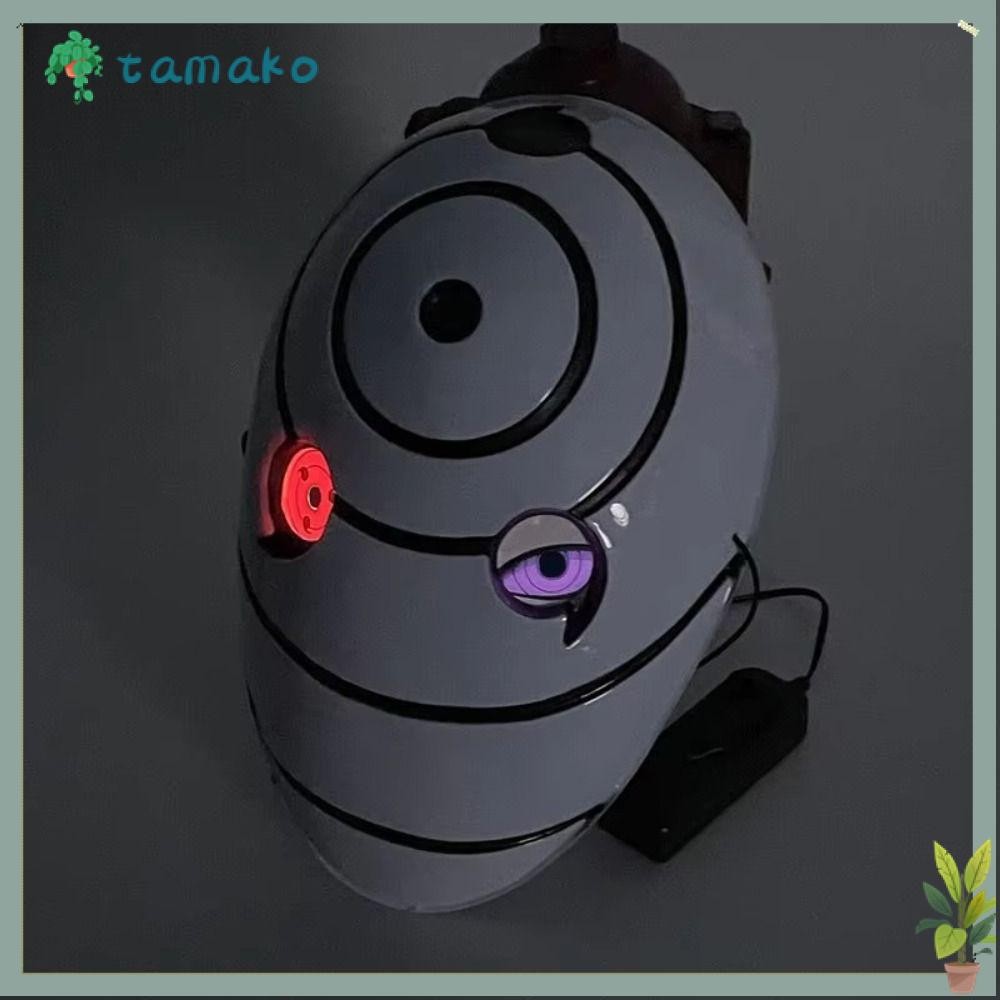 TAMAKO Glowing Naruto , Tobi Uchiha Obito Sharingan Face Cover, 2025 ...