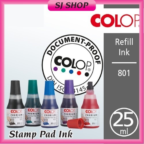 Colop Stamp Pad Ink Refill 25ml | COLOP Refill Ink for Self Inking ...