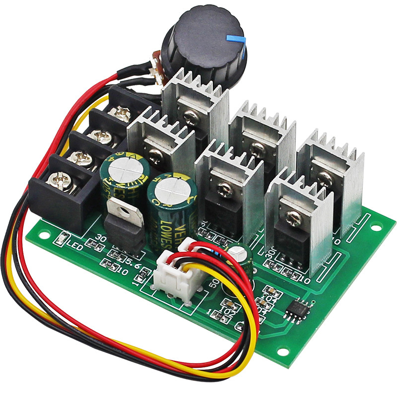 PWM DC Motor Pump Speed Regulator 40A High Power Driver Board 12V24V36V ...