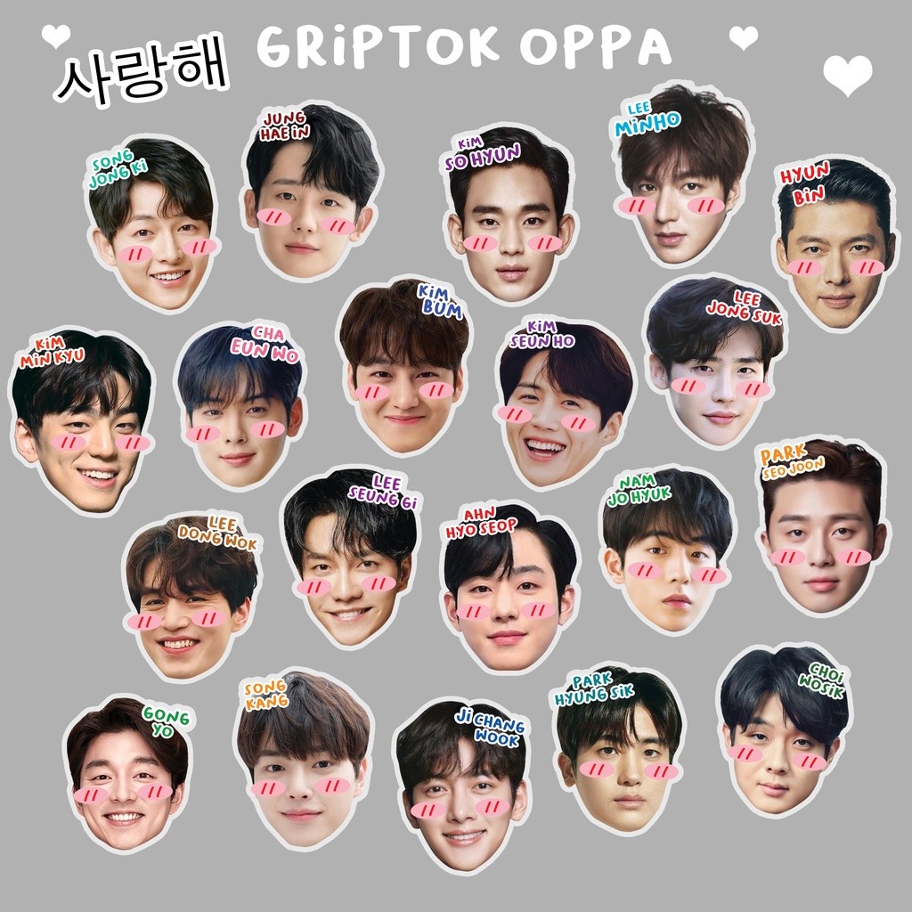 Acrylic bracket Popstand face ahn hyo seop kang tae moo back yi jin ...