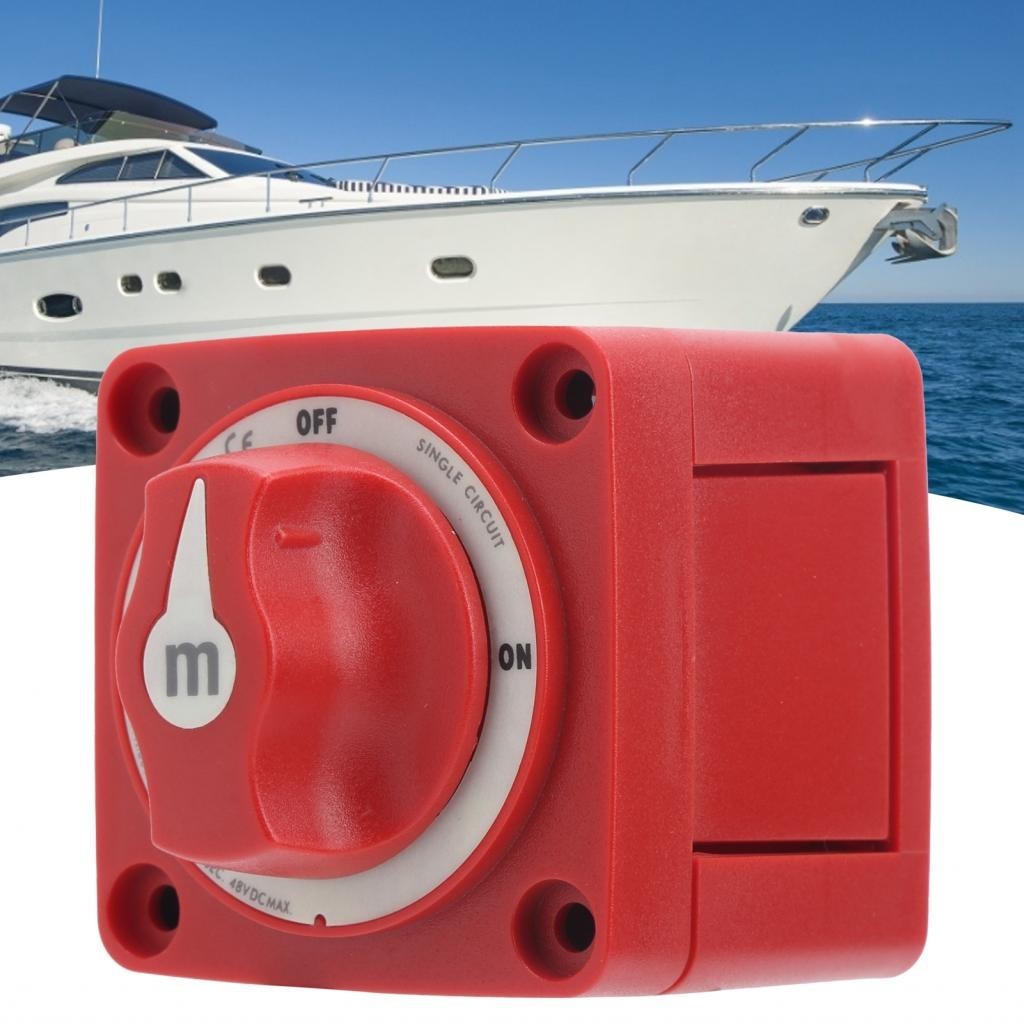 yohooo-my Walfront 300A 48VDC High Current Power Off Switch Red Push ...