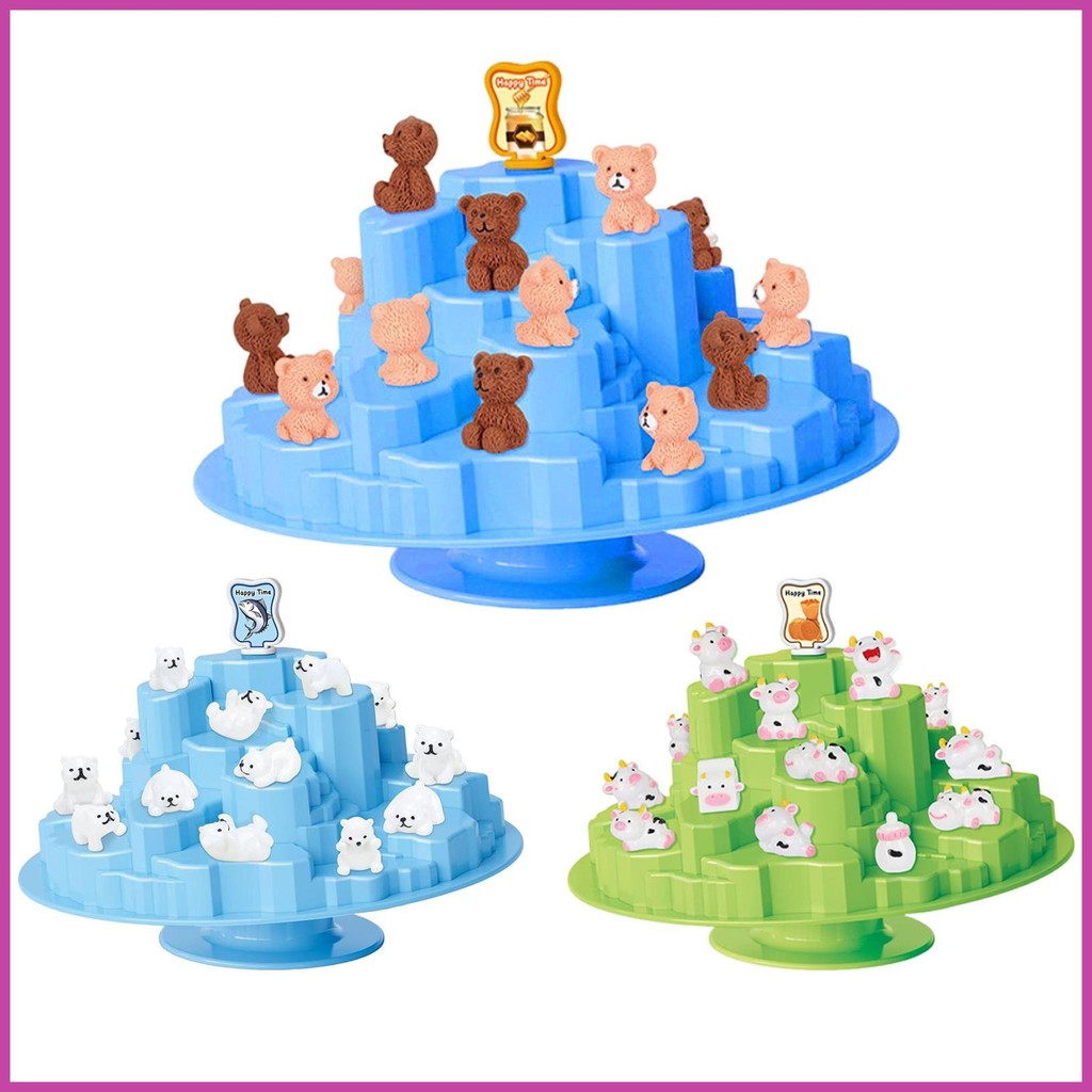 Balance Games for Kids Interactive Puzzle Tree Cow Bear Interactive ...