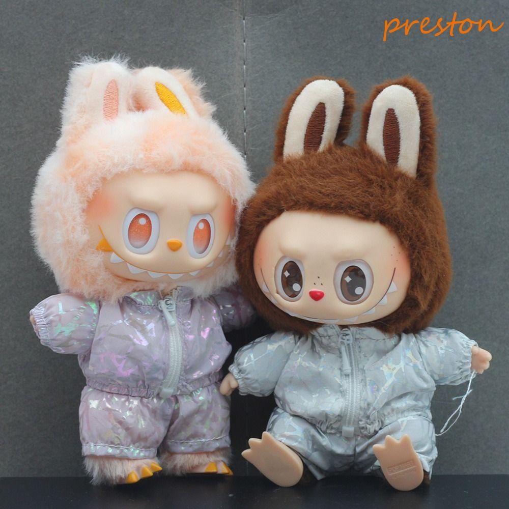 PRESTON 1 set Sitting Labubu Time Cloth, Handmade Dress Up Labubu Doll ...