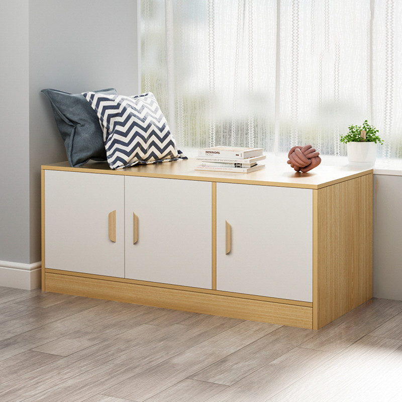 2/3 Door Bay Window Storage Cabinet Balcony Floor Low Cabinet Home TV ...