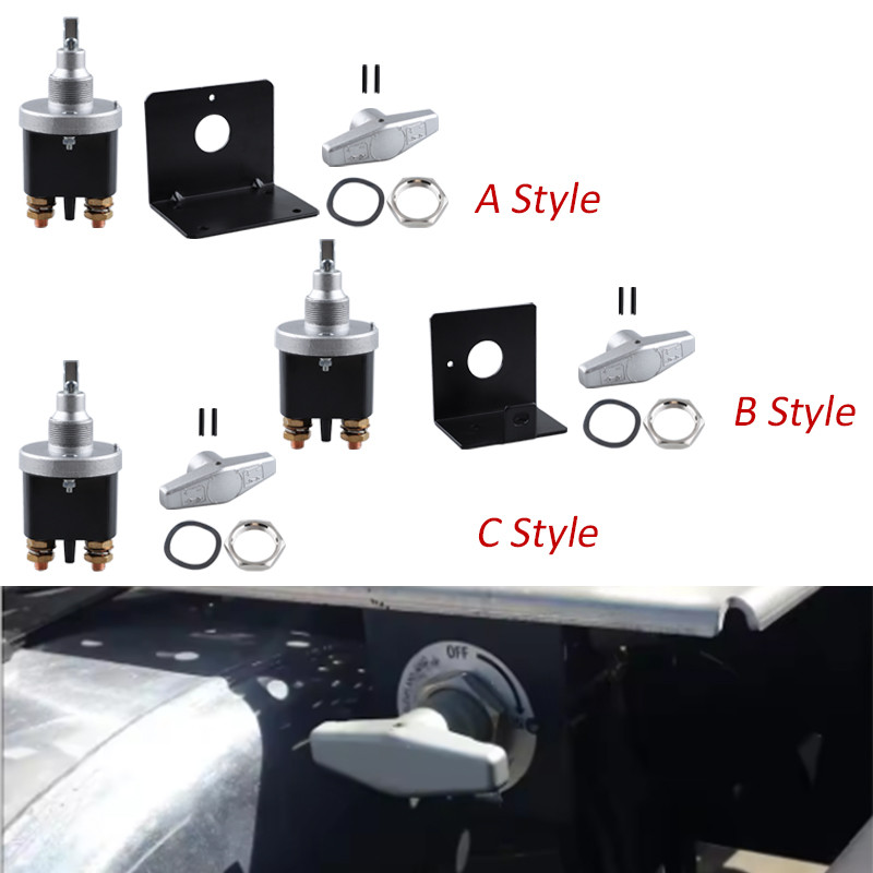 12-24V 1500 Amp Heavy Duty Battery Kill Switch with Rush Keep It Clean ...