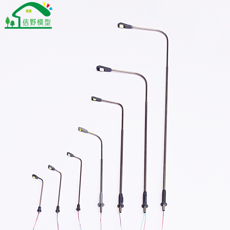 Mini street light model, single headlight, high-speed street light ...