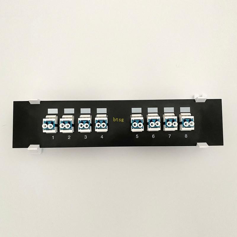 BT 8-Port LC Optical Fiber Patch Panel Module-Mounted Blank Patch ...