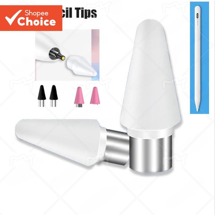 4/2PCS Tablet Stylus Pen Spare Pencil Tips Touch Screen Replacement Pen ...