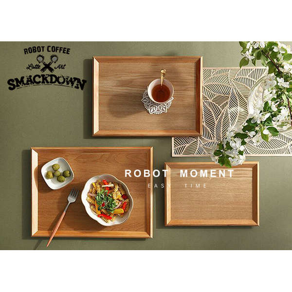 serving stand dessert table display set Dalam dulang kayu kedai kopi ...
