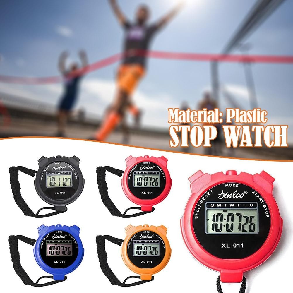 Multi-function Digital Stopwatch Timer With Battery Sports Stopwatch ...
