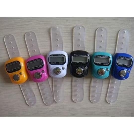 MESIN ASS Tasbih Digital Mini Finger Counter Digital Tally Finger Koran ...