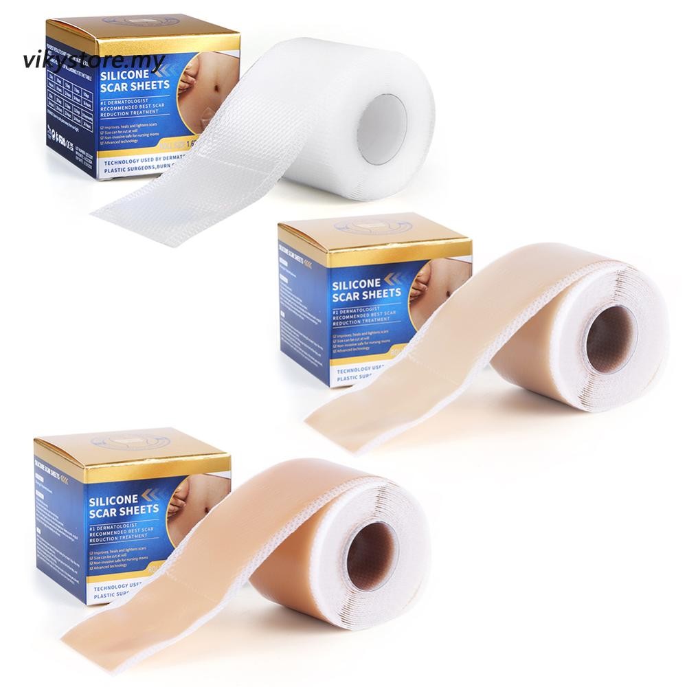 Silicone Scar Sheets Keloid Removal Strip Effective Scar Reducing Tape ...