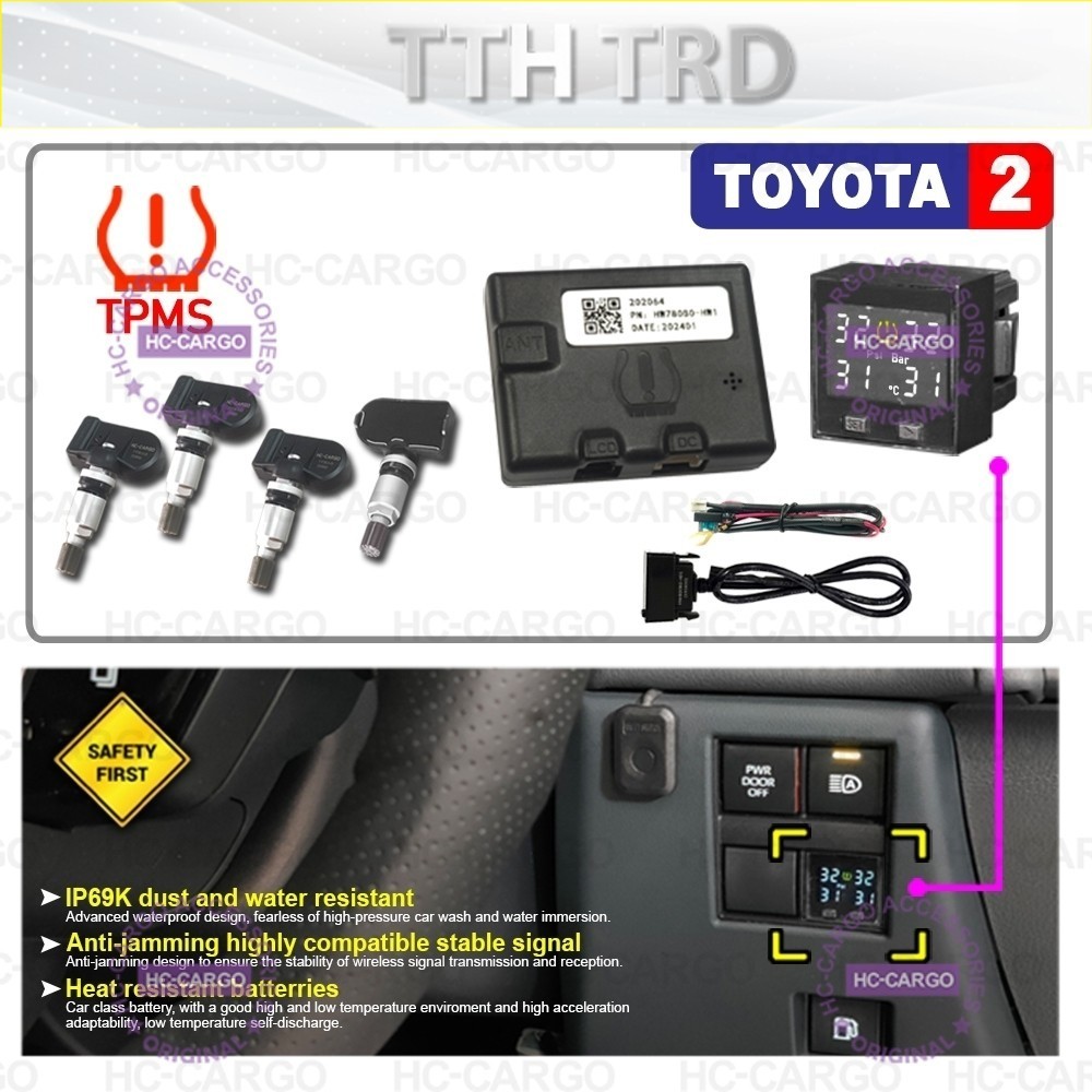TPMS Internal Sensor For Toyota New Model PNP Tire Sensor Pressure ...