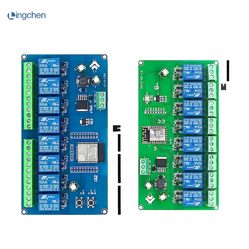 ESP8266 /ESP32 WIFI 8 modul geganti saluran esp-12f /ESP32-WROOM ...