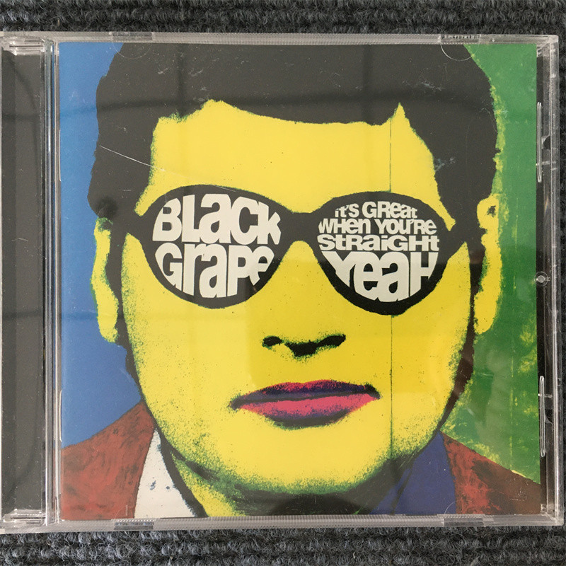 (Unsealing ) 黑葡萄Black Grape It s Great When You re Straight Yeah OM ...