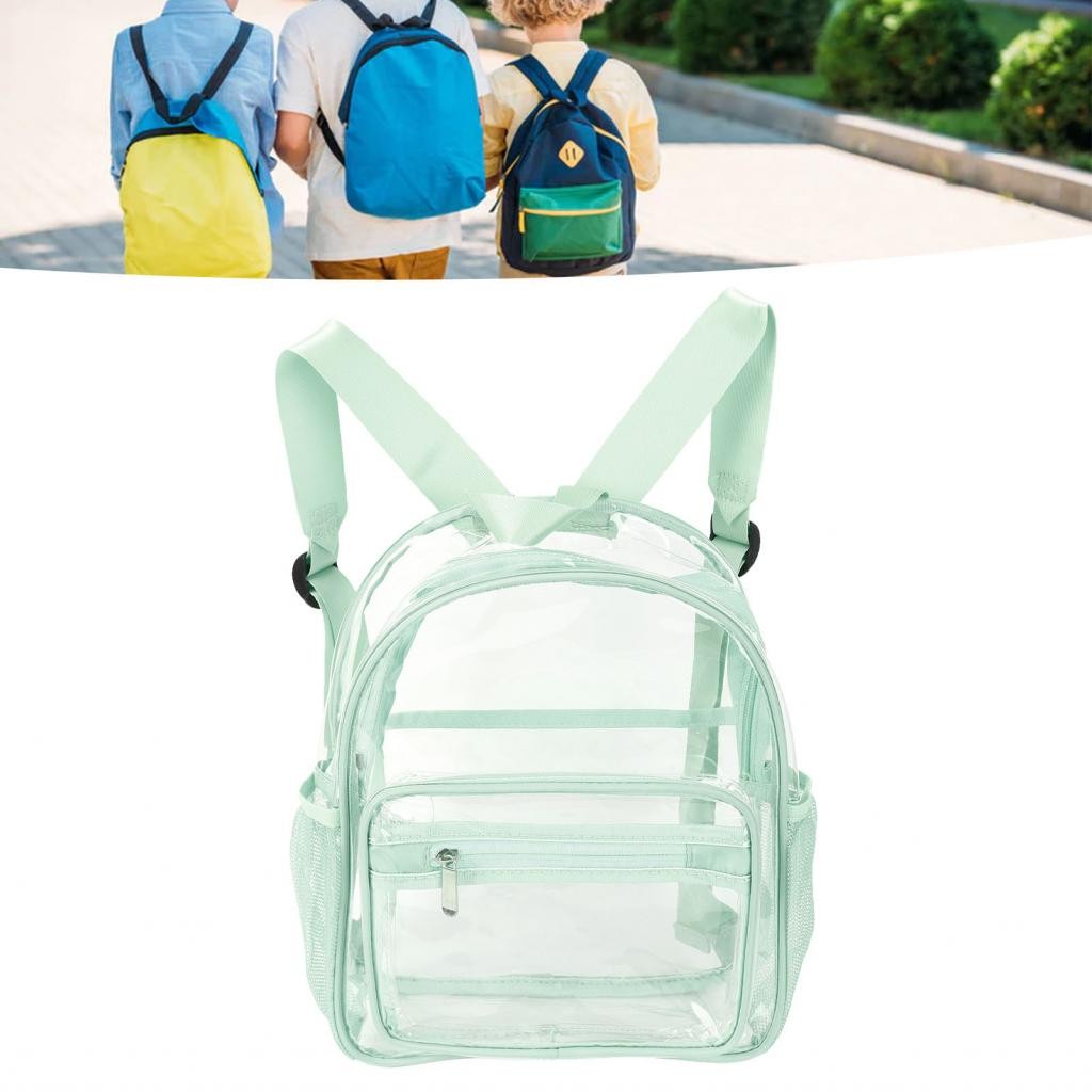 Transparent Clear Backpack Heavy Duty PVC Eco Friendly Cute Waterproof ...