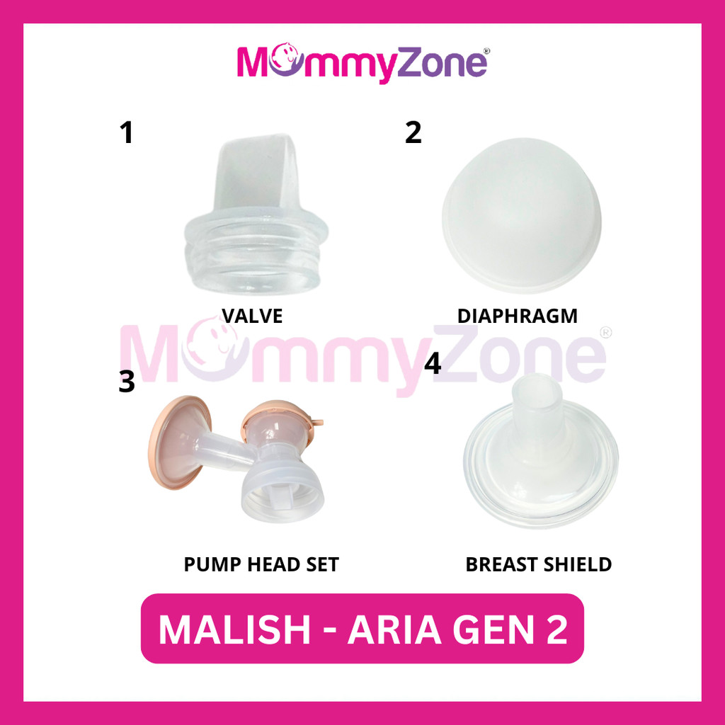 Malish - Aria Gen 2 Alat Ganti Pamsusu / Spare Parts Breastpump (Valve ...