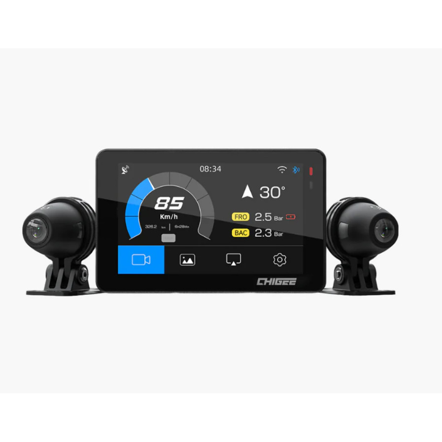 Chigee XR-2 Motorcycle Dash Cam | CarPlay and Android Auto | Shopee ...