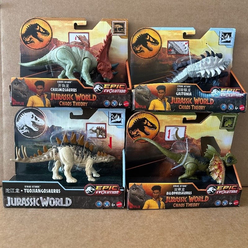 Mattel Jurassic World Wild Attack Dinosaur HLN63 Dilophosaurus Tuojiang ...