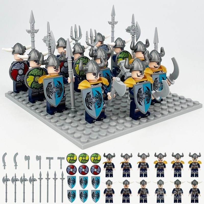 Small Particle Doll Gladiator Weapon Knight Army Military Doll Boys ...