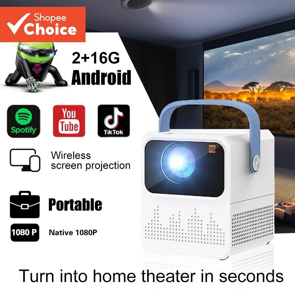 Mini Android Projector For Phone Home Theater Portable Smart Phone ...