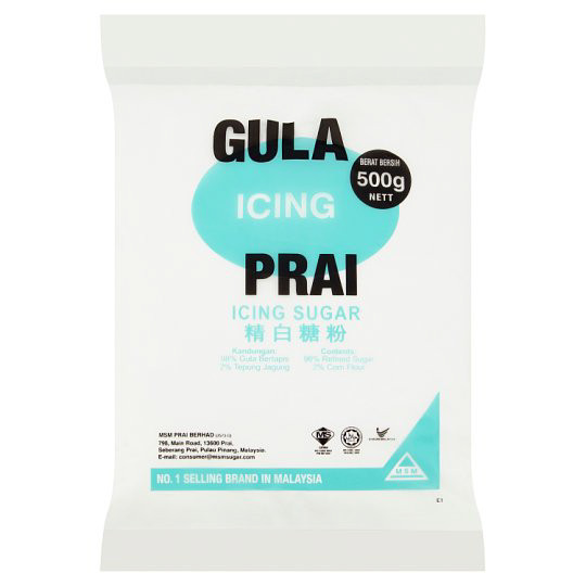 MSM PRAI Gula Icing Merah Lembut Kastor Icing Soft Brown Caster Sugar ...